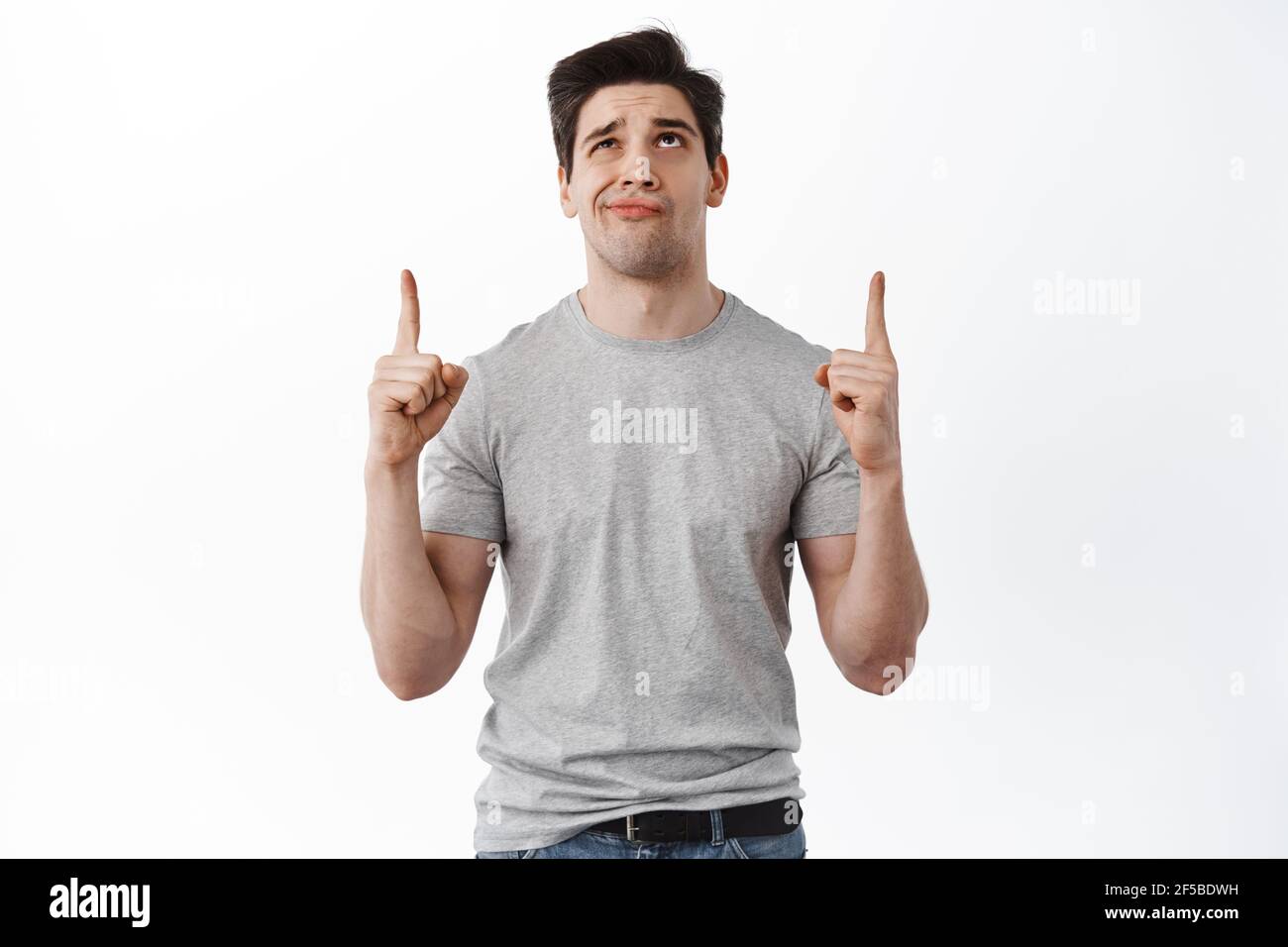 Doubtful face hi-res stock photography and images - Alamy