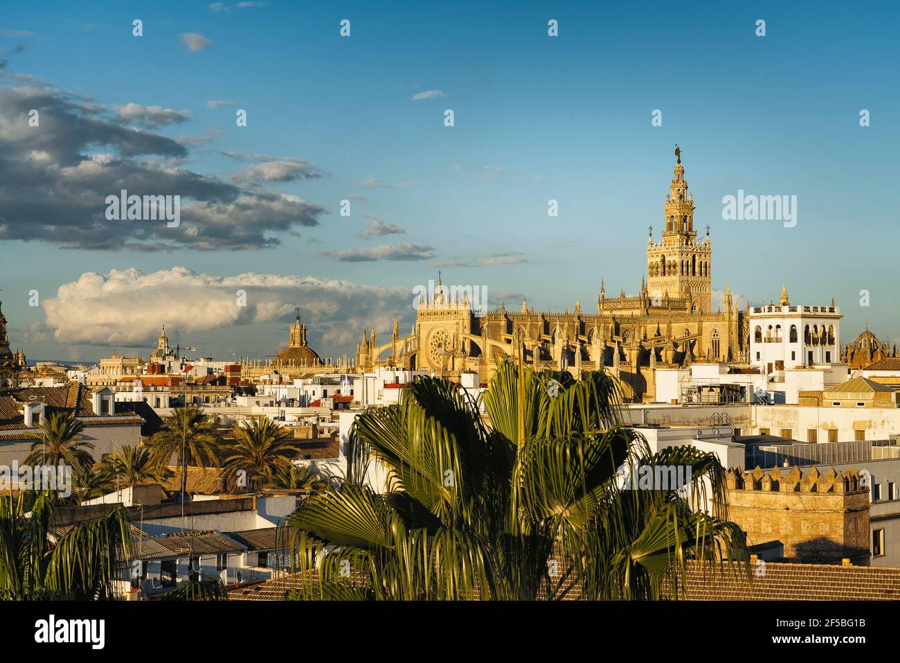 Seville cathedral aerial hi-res stock photography and images - Alamy