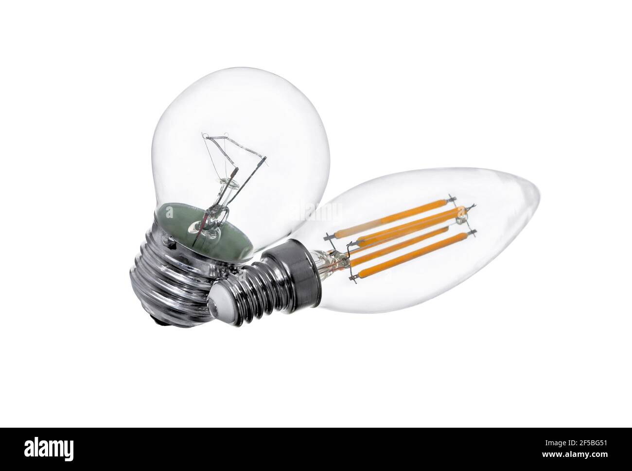 Concept led bulbs on Cut Out Stock Images & Pictures - Alamy