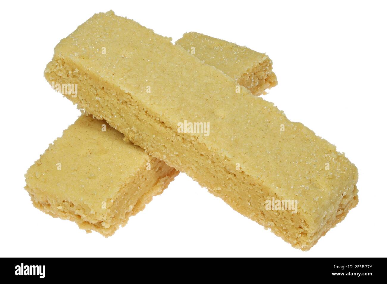 Scottish shortbread fingers isolated on white background Stock Photo ...