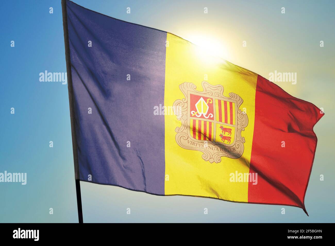 Andorran coat of arms hi-res stock photography and images - Alamy