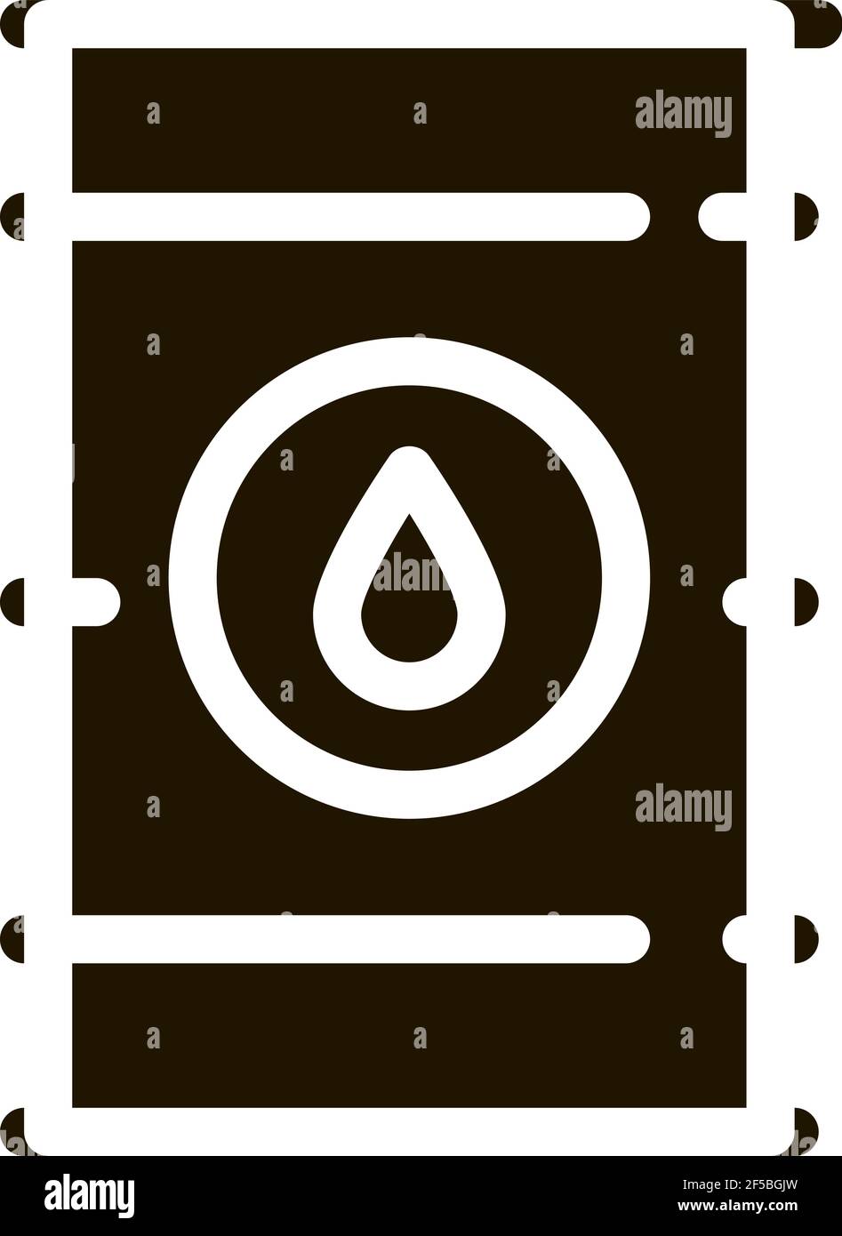 tightly closed gas barrel icon vector illustration Stock Vector Image ...