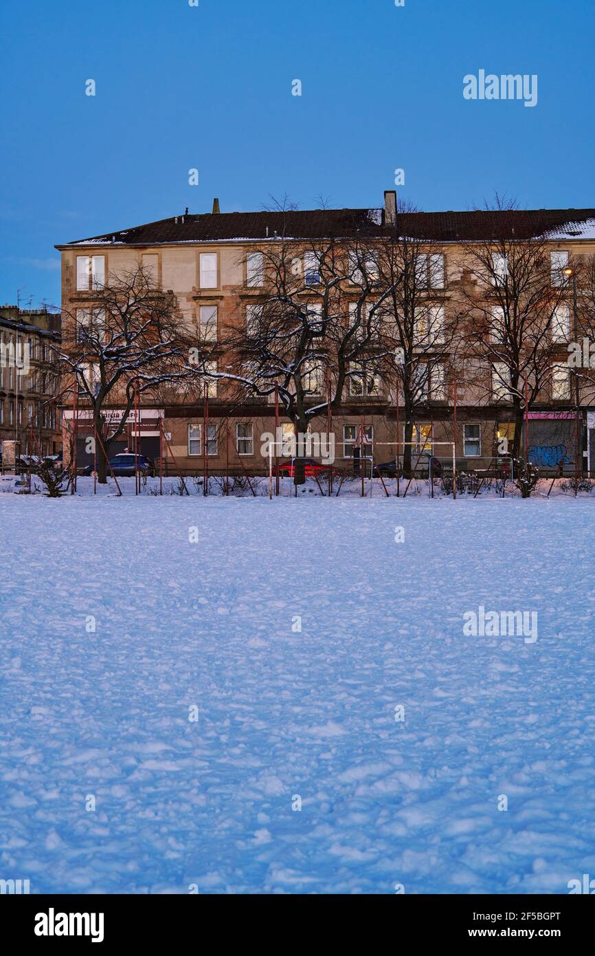 Victorian tenements glasgow hi-res stock photography and images - Alamy
