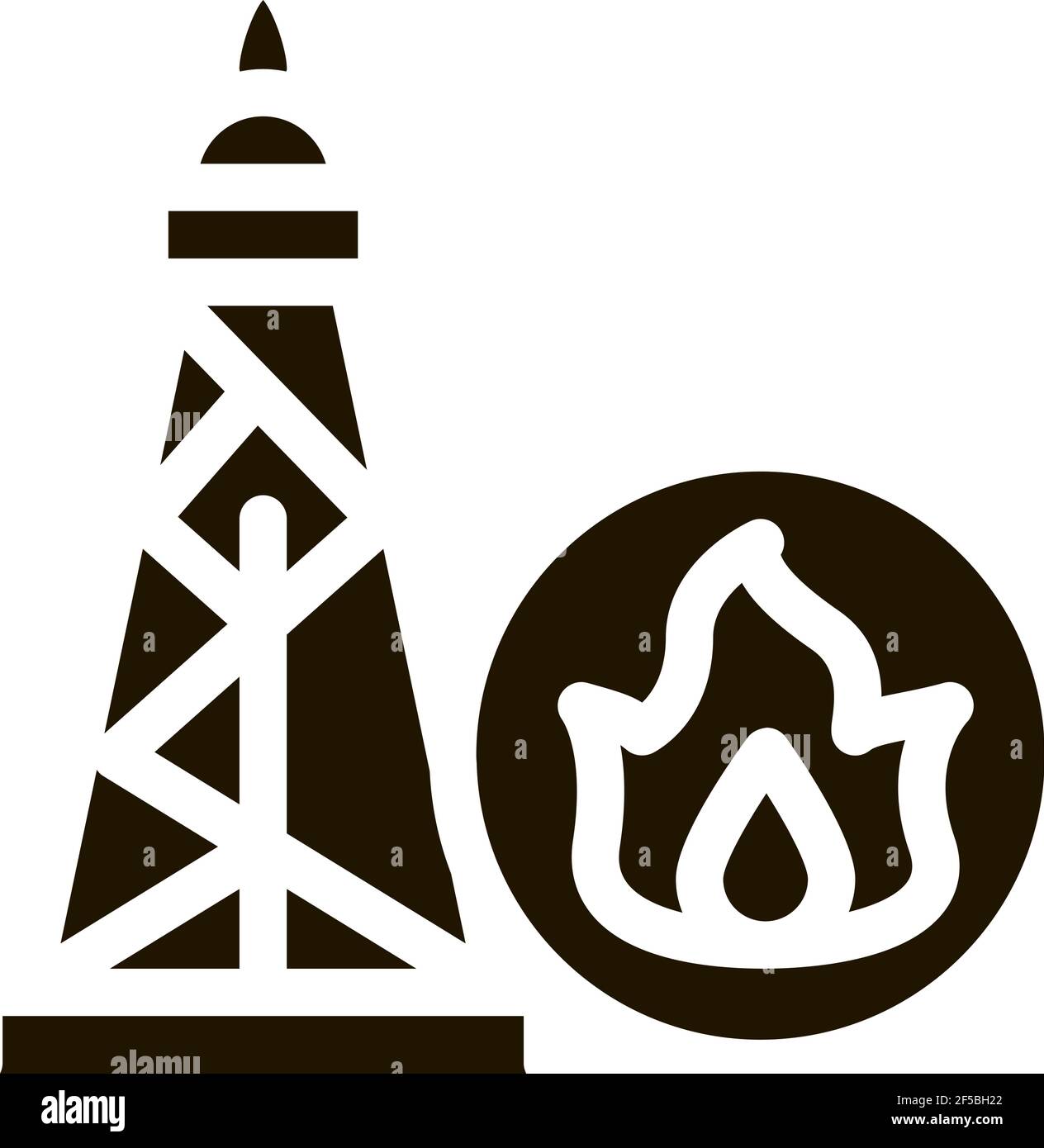 gas tower icon vector illustration Stock Vector Image & Art - Alamy