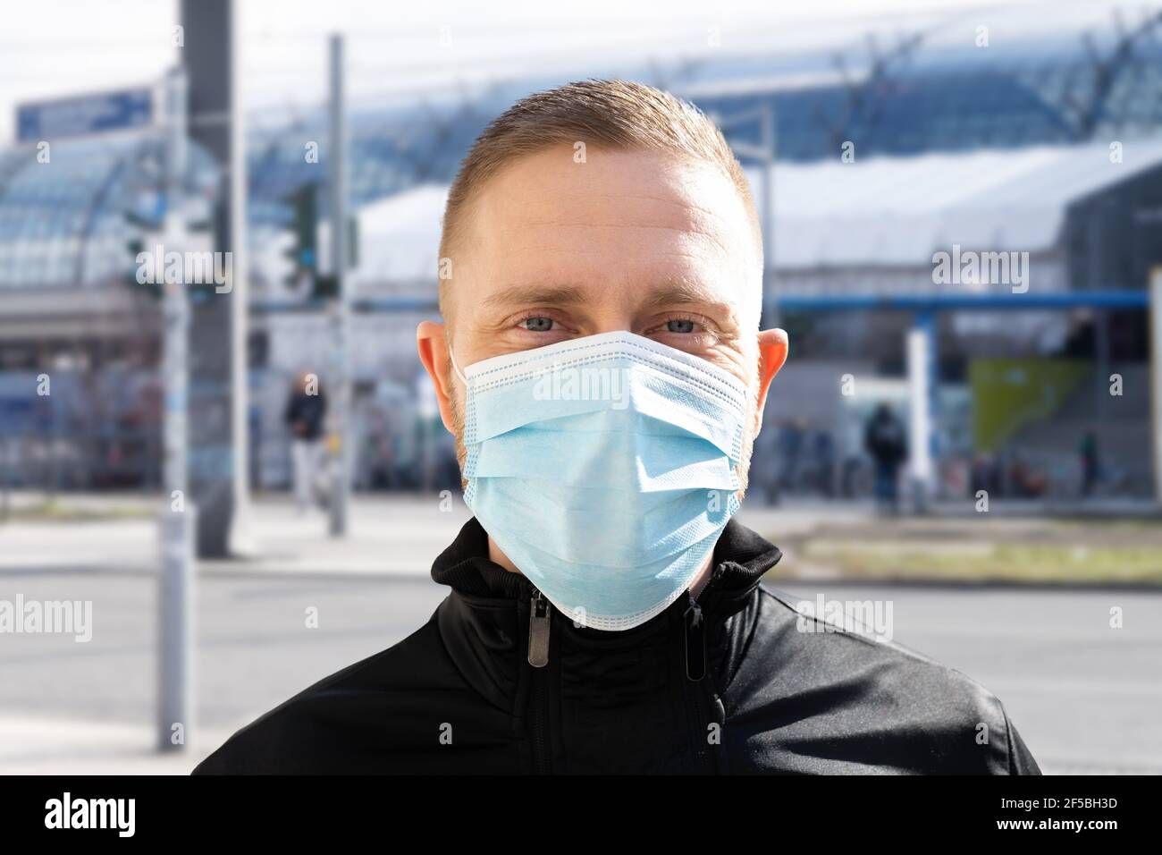 Young man sick wearing medical hi-res stock photography and images - Alamy