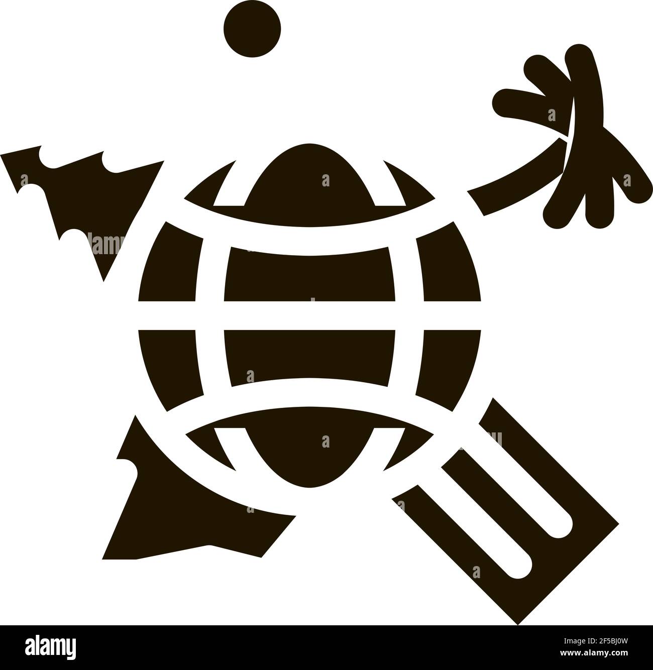 human geography science icon vector illustration Stock Vector Image ...