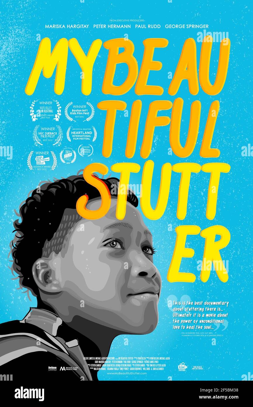 MY BEAUTIFUL STUTTER, poster, 2021. © Passion River Films /Courtesy ...