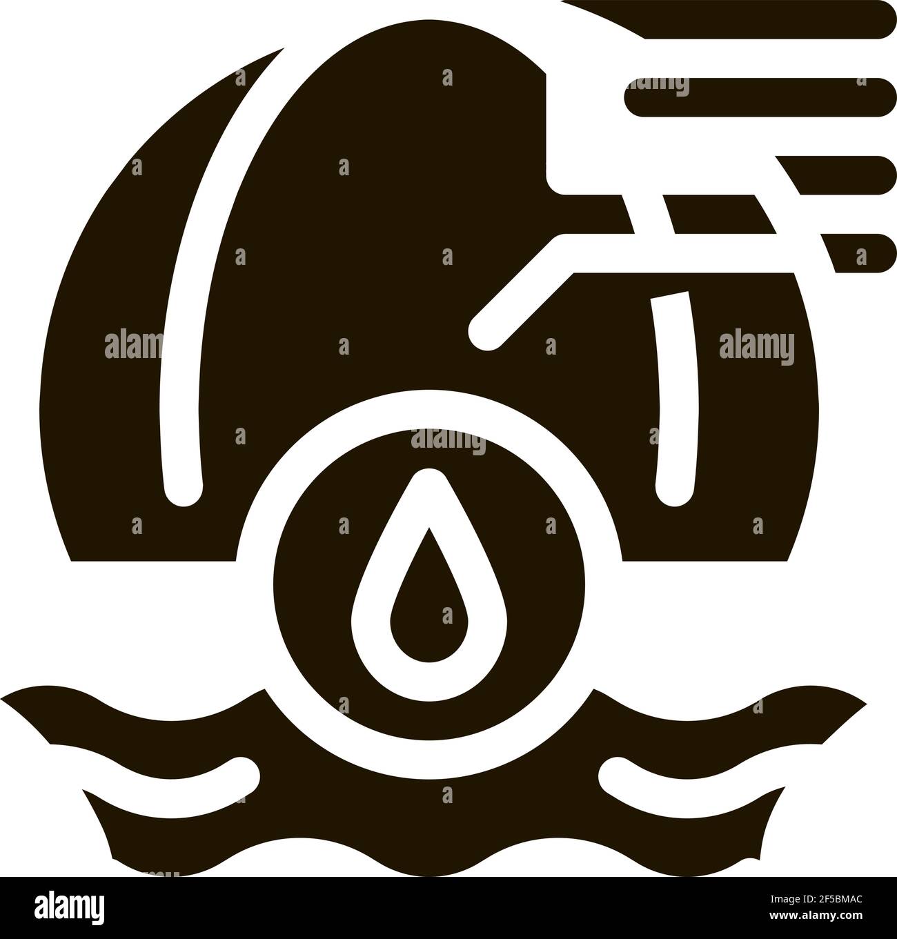 oceanology science icon vector illustration Stock Vector Image & Art ...