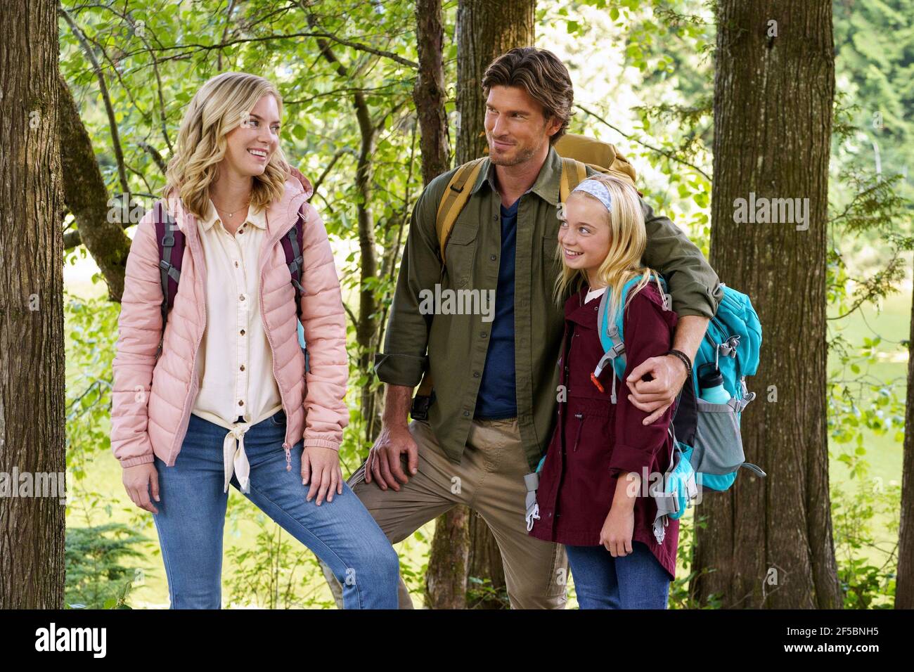 CHASING WATERFALLS, from left: Cindy Busby, Christopher Russell ...