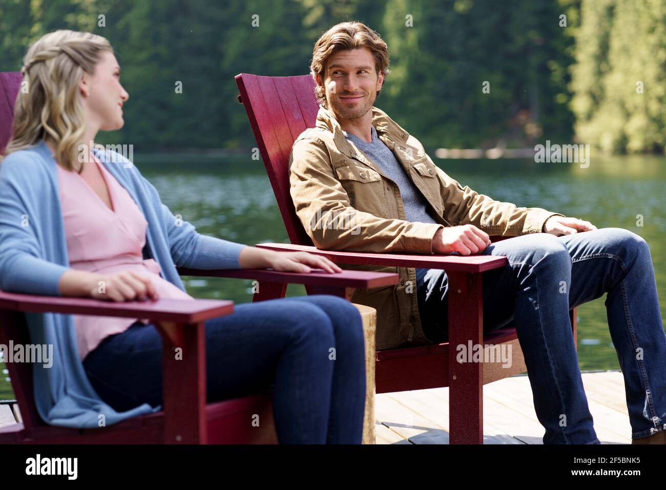 CHASING WATERFALLS, from left: Cindy Busby, Christopher Russell, (aired ...