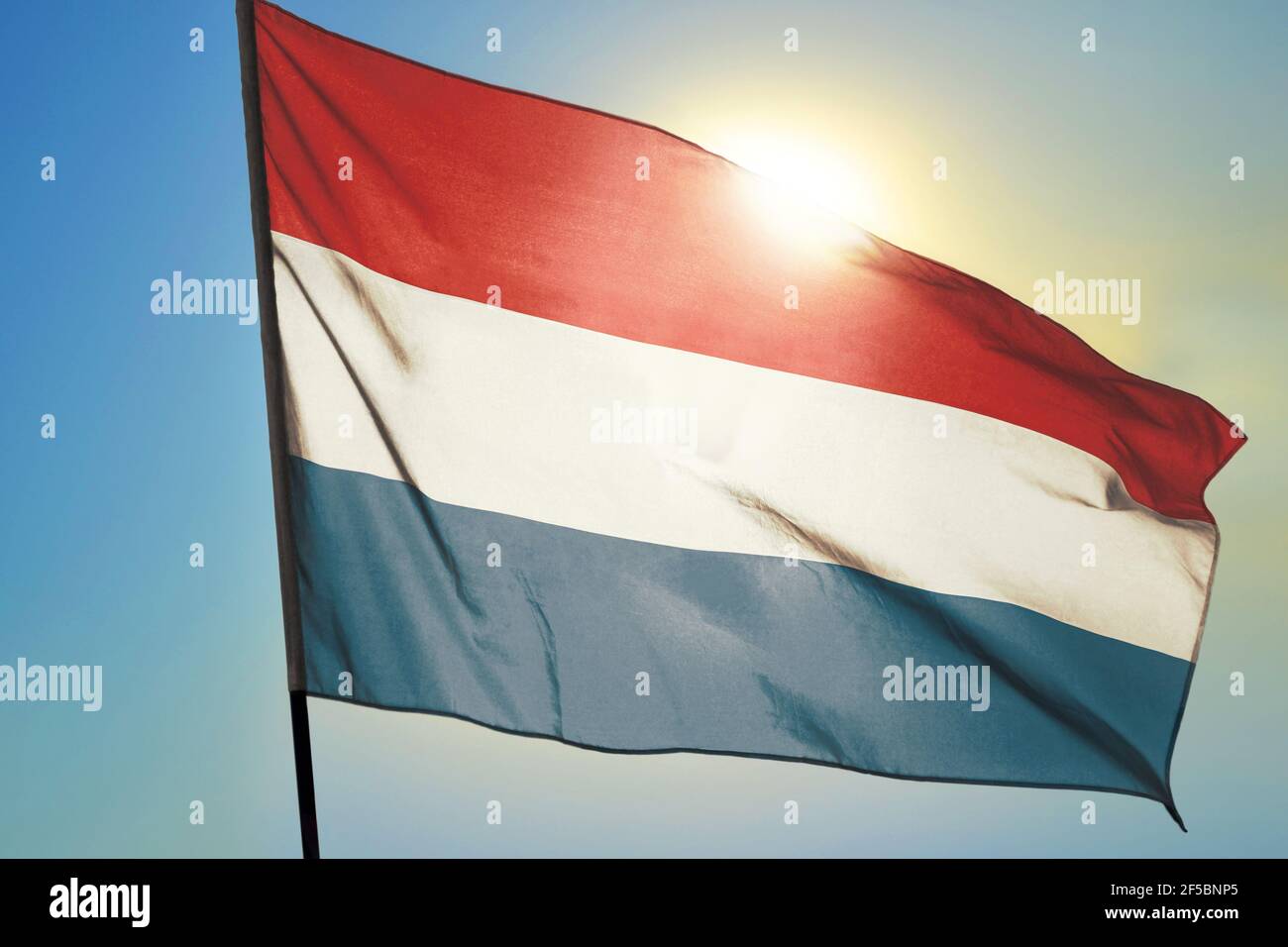 Flagpole netherlands waving in wind hi-res stock photography and images ...