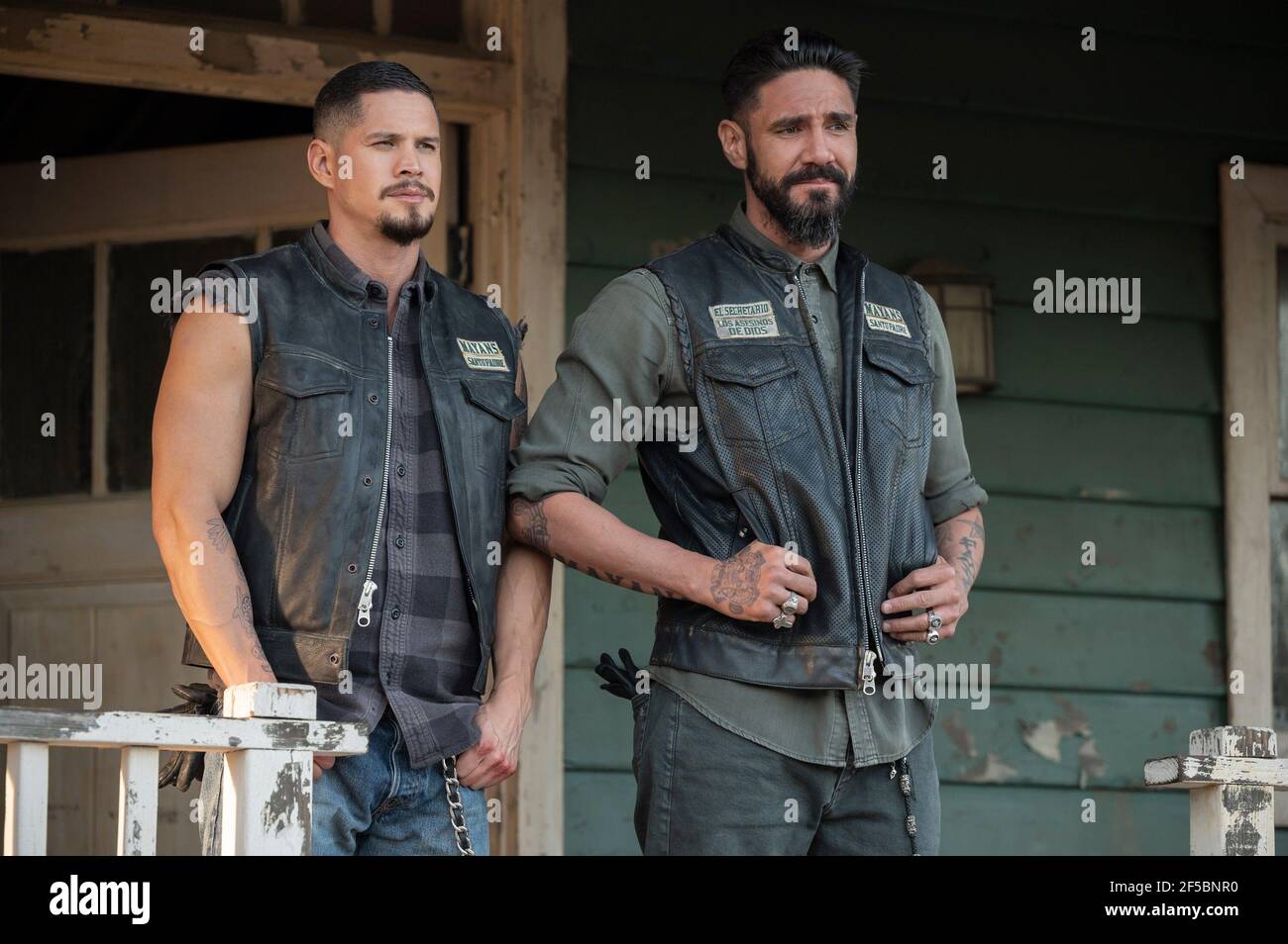 MAYANS M.C., from left: JD Pardo, Clayton Cardenas, The Orneriness of ...