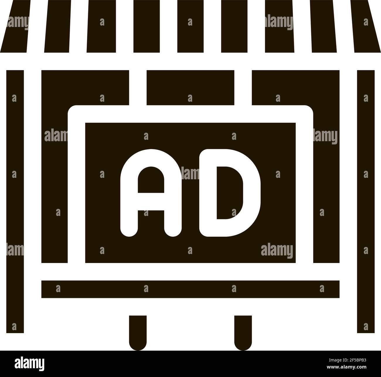 advertising in counter store icon vector illustration Stock Vector ...