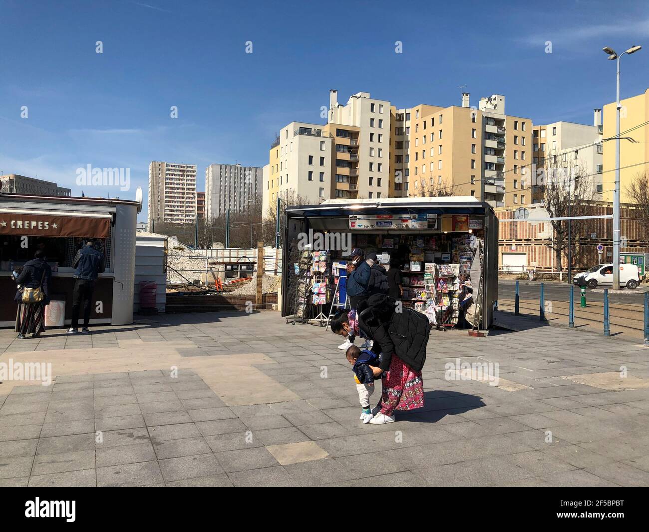 Bobigny, France, Paris Suburbs, People, Urban Renewal Project, Center ...