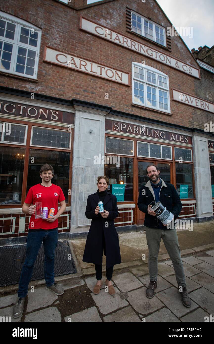 The Carlton Tavern pub in South Kilburn was unlawfully demolished, and ...