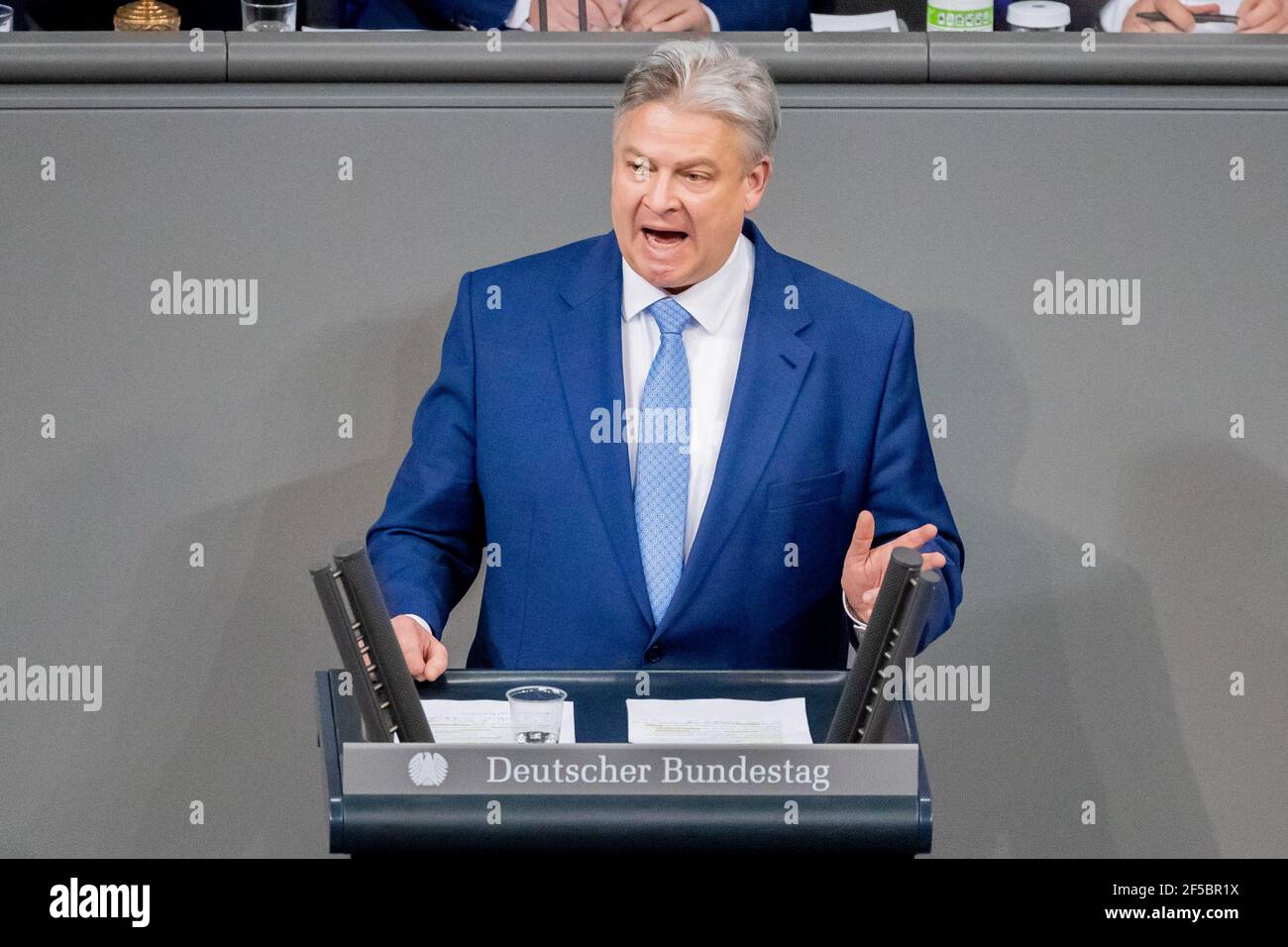 Berlin, Germany. 25th Mar, 2021. Thomas Seitz (AfD), member of the ...