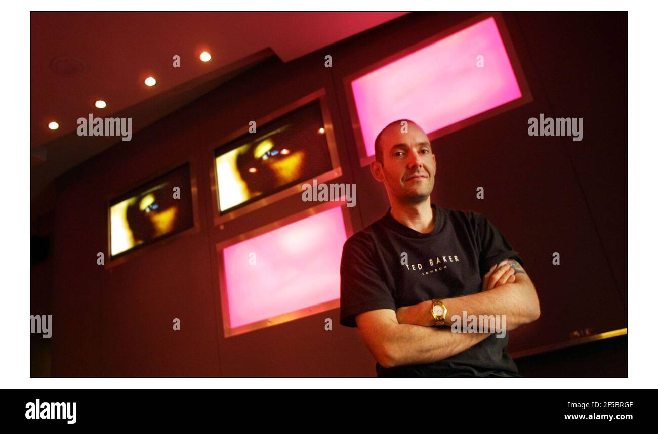 Jeremy Joseph in Soho.pic David Sandison 15/10/2003 Stock Photo - Alamy