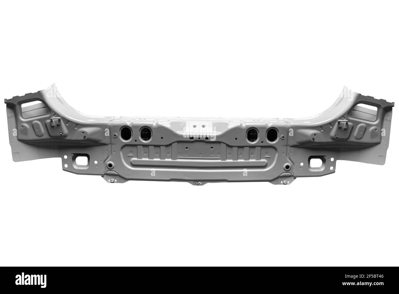 metal new car rear panel on white background Stock Photo - Alamy