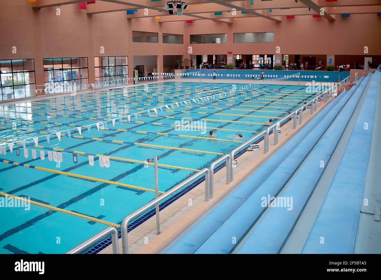 Indoor swimming pool San Luis Potosi, Mexico Stock Photo - Alamy