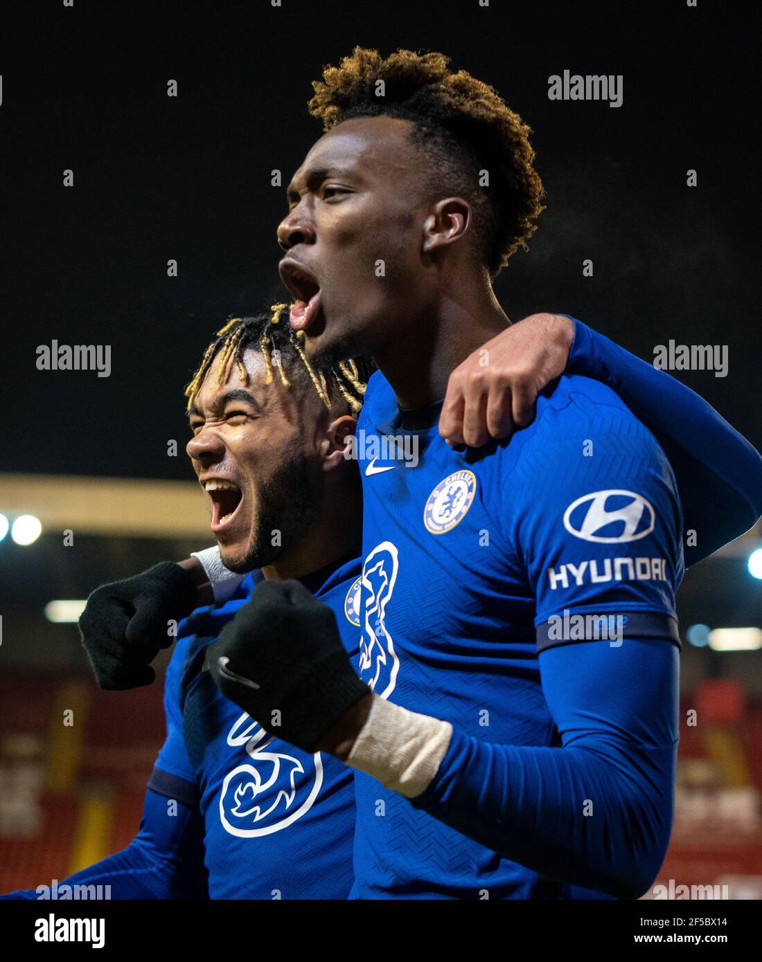 Reece James Celebrate Goal High Resolution Stock Photography and Images ...