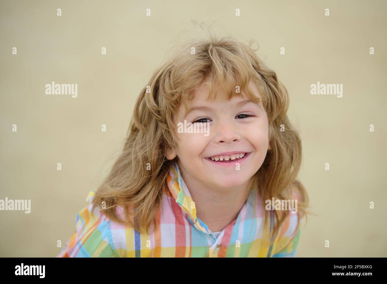 Kids emotions. Happy smiling child boy. Childhood concept. Isolated ...
