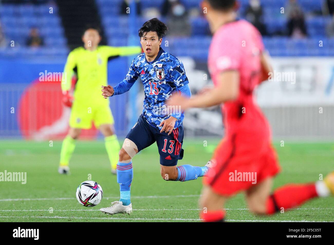Kanagawa, Japan. 25th Mar, 2021. Miki Yamane (JPN) Football/Soccer : International friendly ...