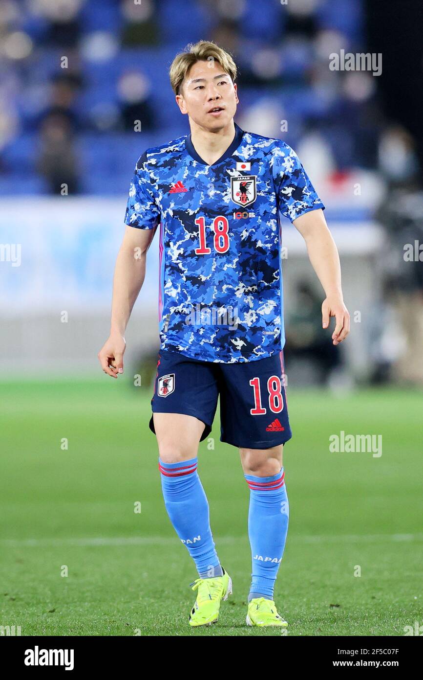 Kanagawa, Japan. 25th Mar, 2021. Takuma Asano (JPN) Football/Soccer ...