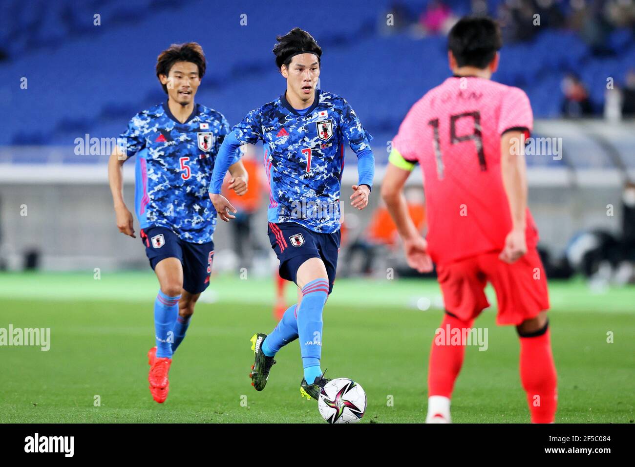 Kanagawa, Japan. 25th Mar, 2021. Ataru Esaka (JPN) Football/Soccer ...