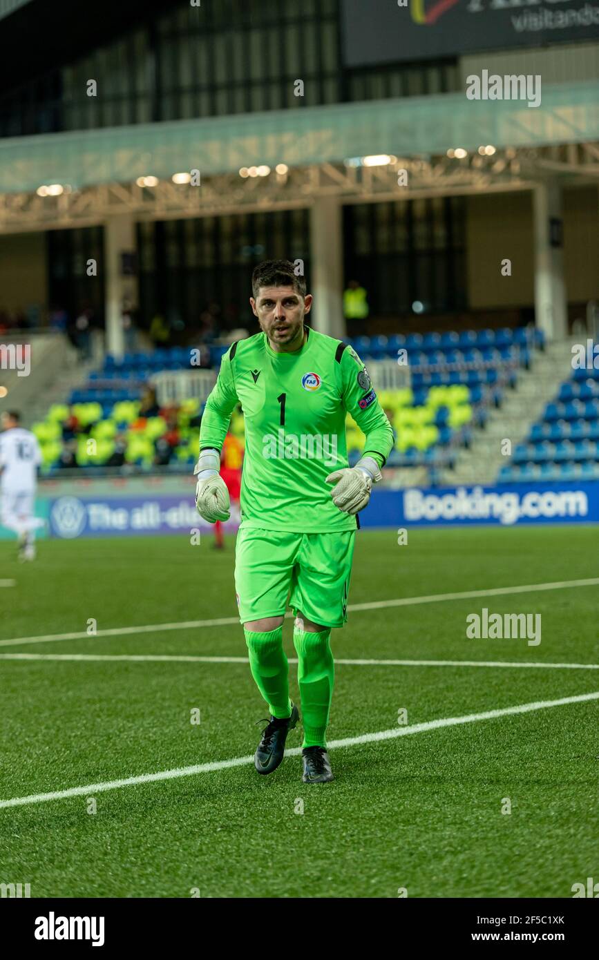 Andorra La Vella, Andorra : 2021 March 25 : Josep Gomes AND in the ...