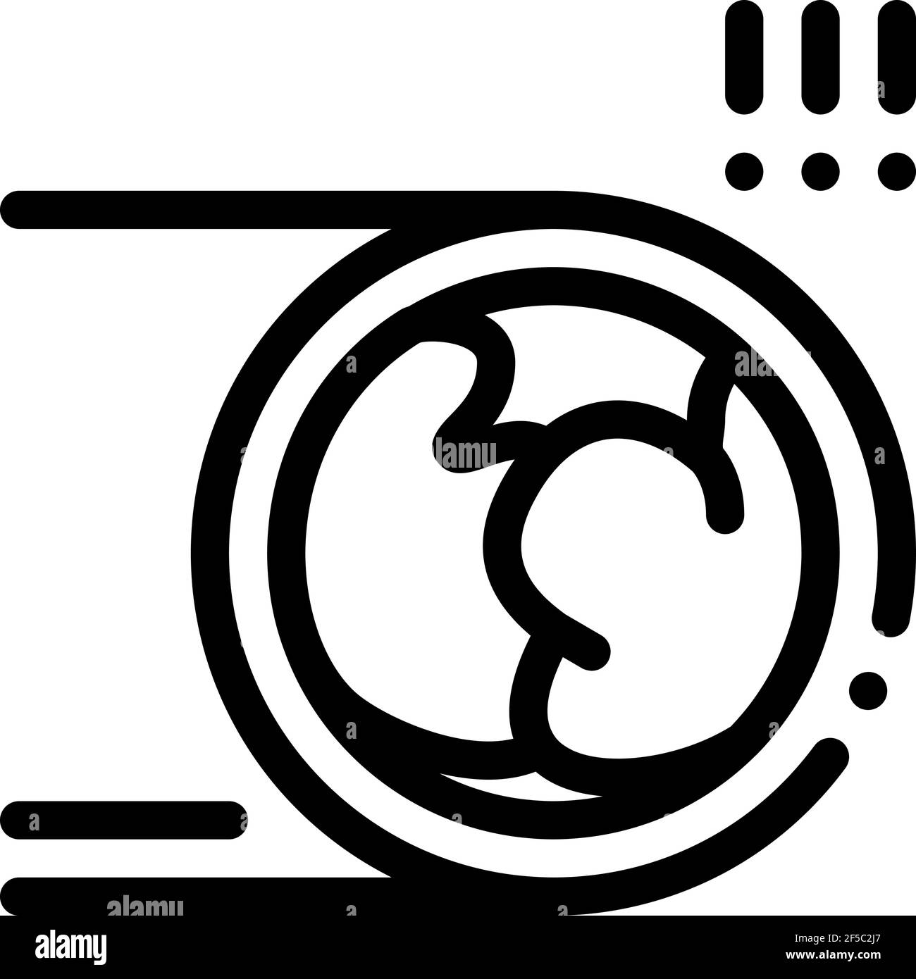 critical atherosclerosis health disease line icon vector illustration ...