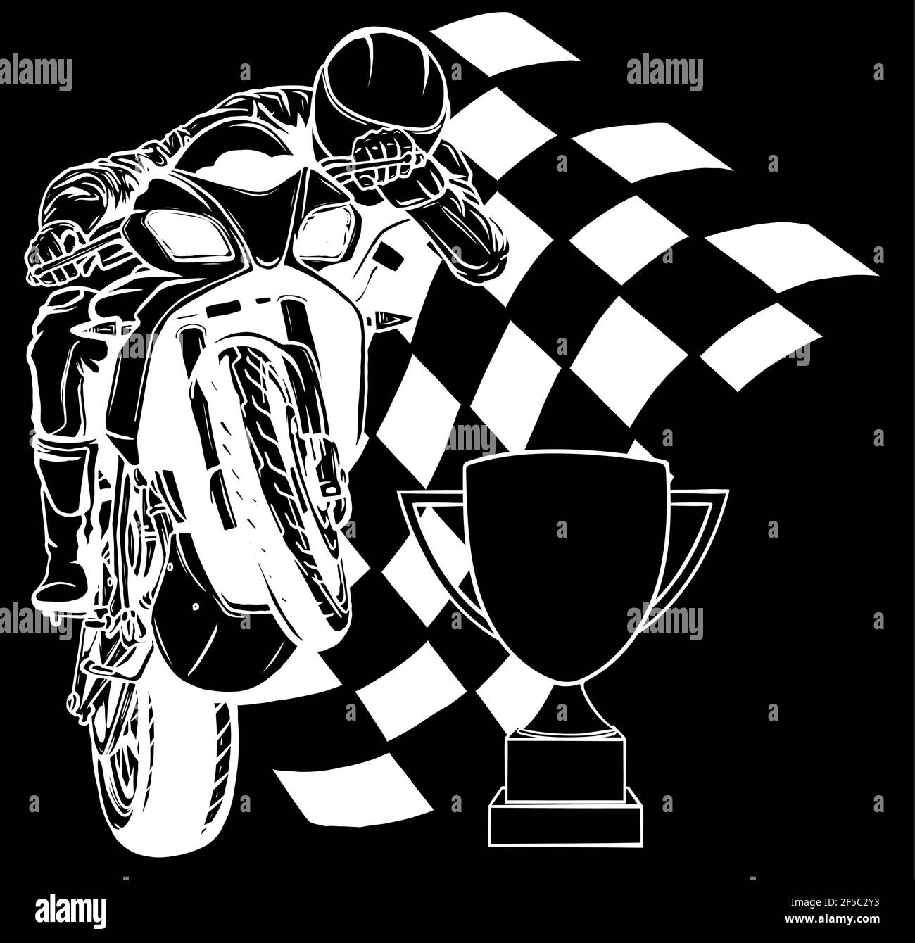 Trophy bike race Black and White Stock Photos & Images - Alamy