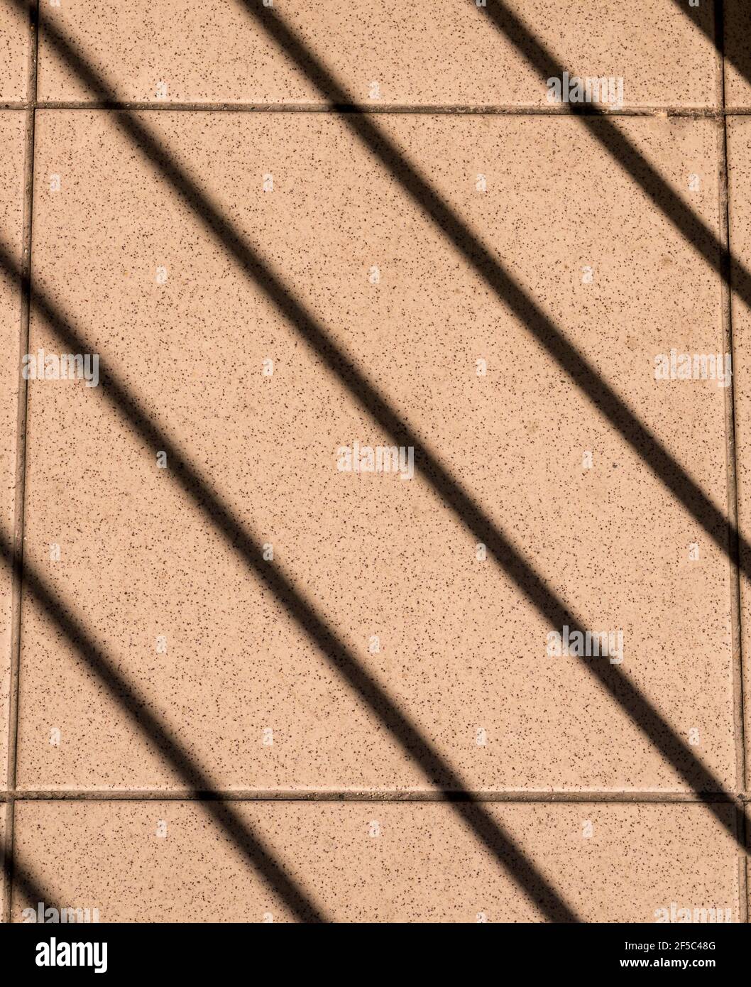 Shadow bars on the pavement Stock Photo - Alamy