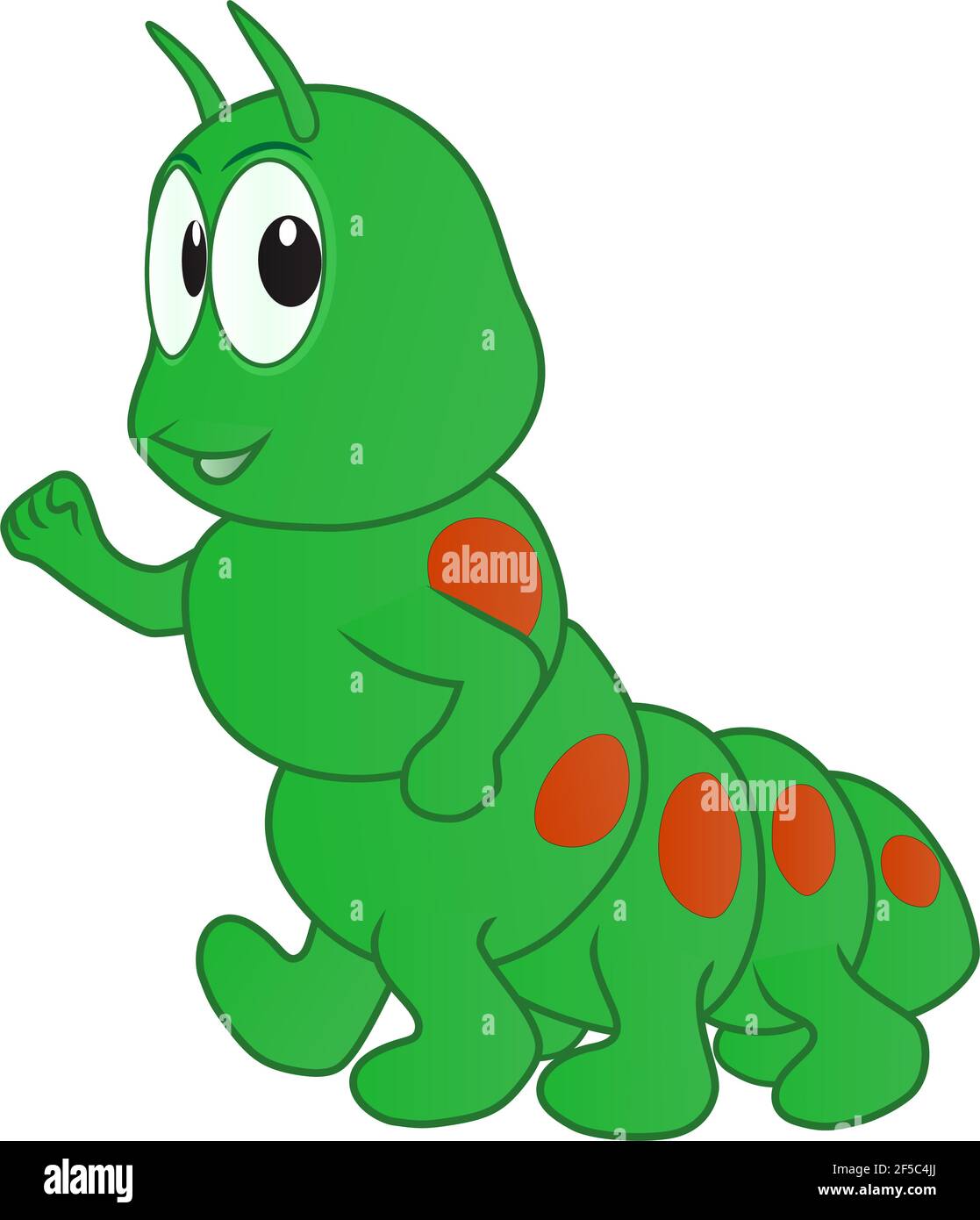 Cartoon Caterpillar High Resolution Stock Photography and Images - Alamy