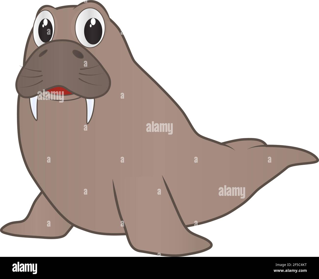 Friendly sea animals Cut Out Stock Images & Pictures - Alamy