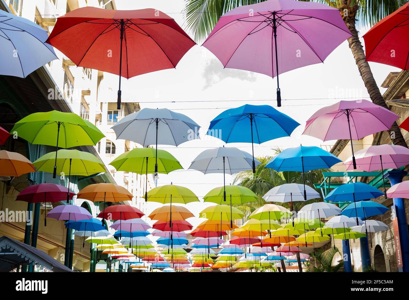 Hanging umbrellas hi-res stock photography and images - Alamy