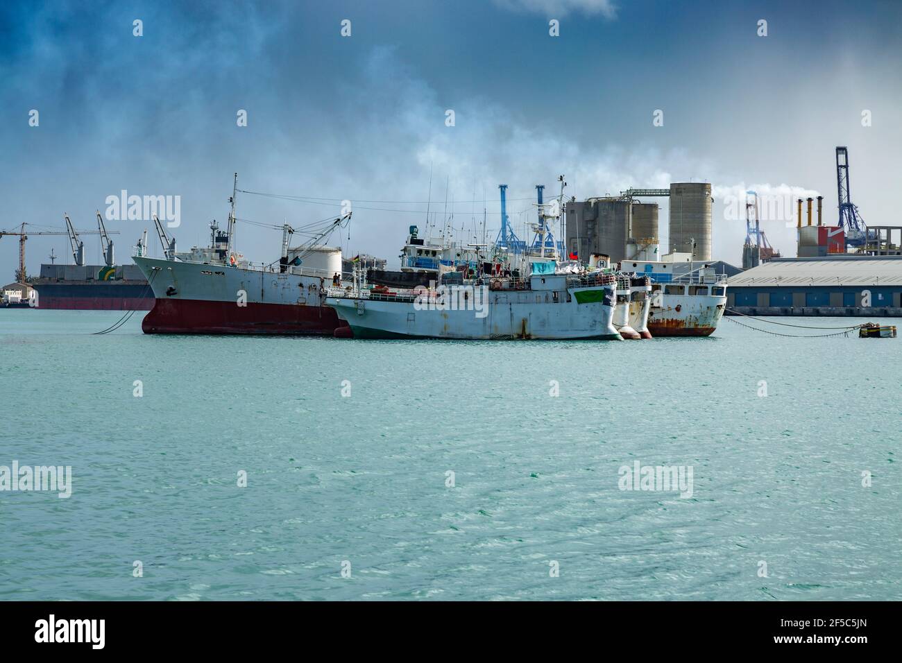 View of Caudan waterfront, Mauritius Stock Photo - Alamy