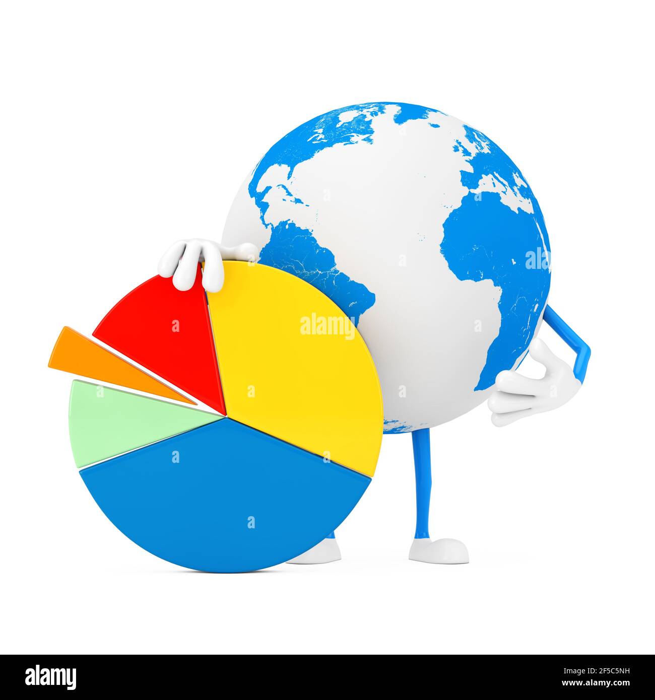 Globe pie chart hi-res stock photography and images - Alamy