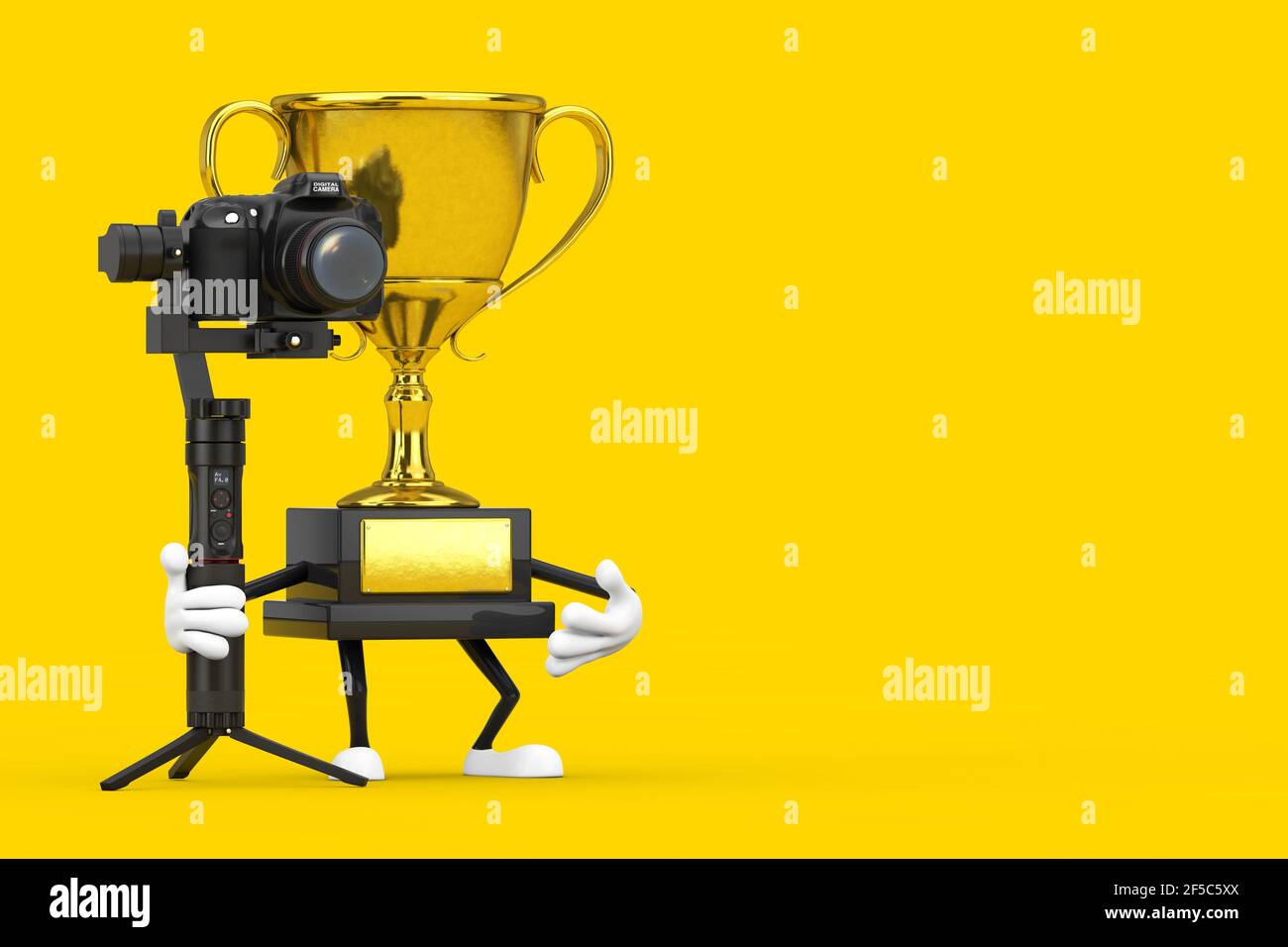 Gold dslr camera trophy cup hi-res stock photography and images - Alamy