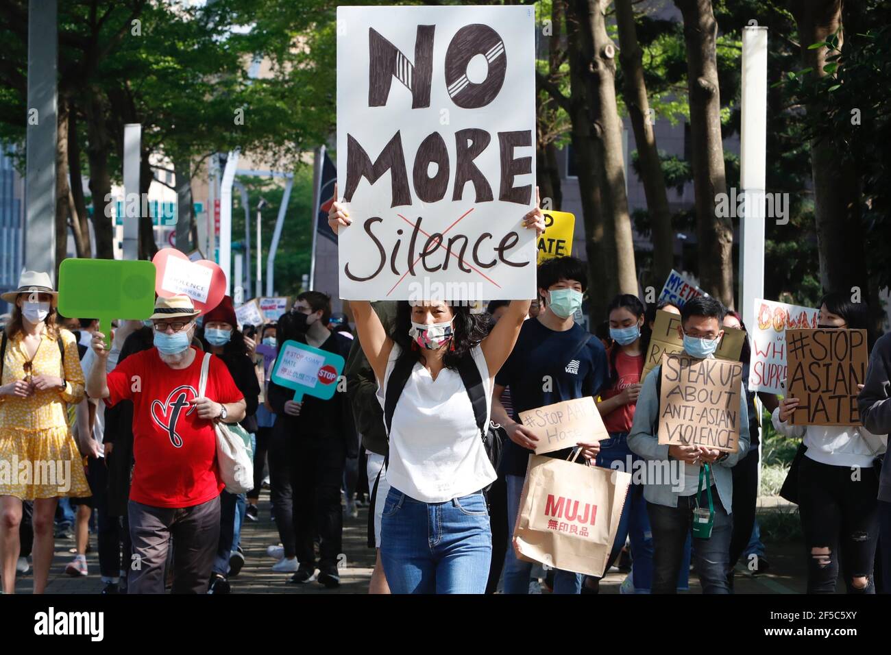 Taipei, Taiwan. 26th Mar, 2021. Asian-Americans, Pacific Islanders and ...
