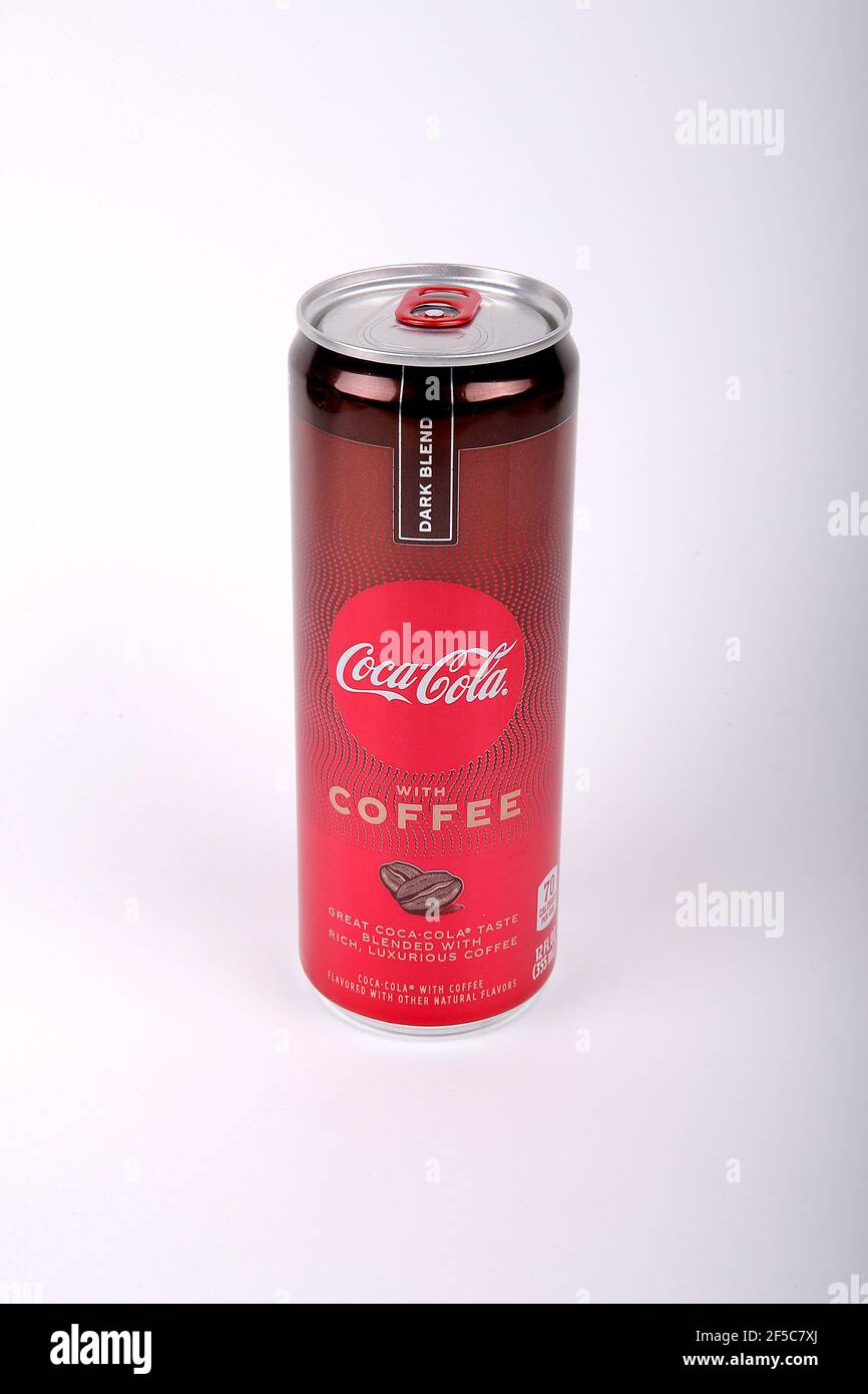 Coca-cola Coffee Can. London Ontario Canada Luke Durda/Alamy Stock ...