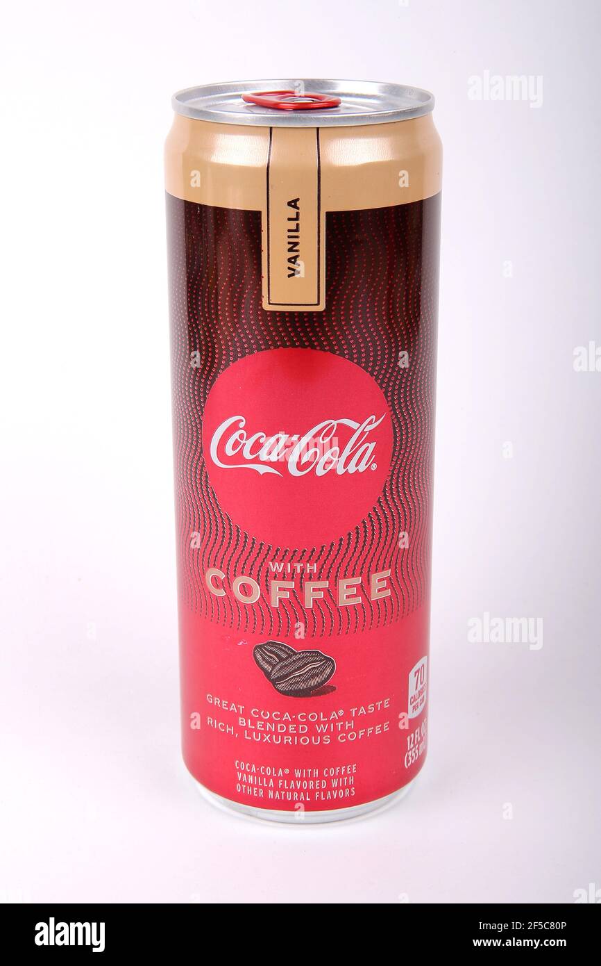 Coca-cola Coffee Can. London Ontario Canada Luke Durda/Alamy Stock ...