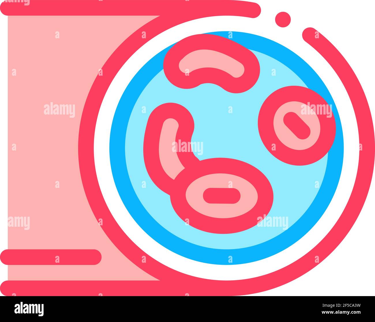 healthy artery color icon vector illustration sign Stock Vector Image ...