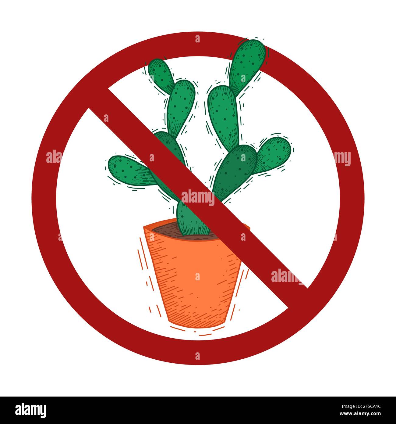 Botanical danger Stock Vector Images - Alamy
