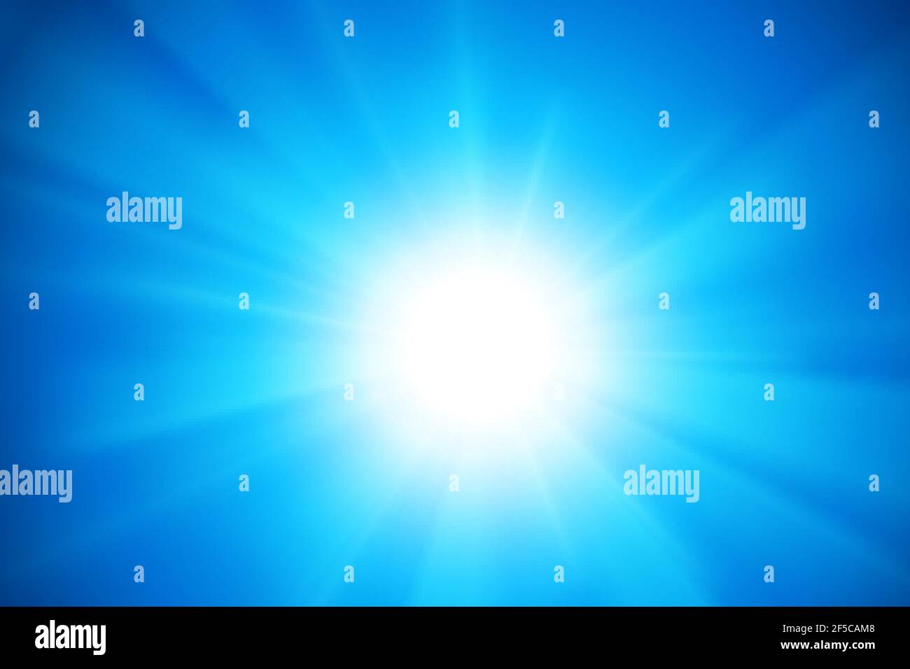 Sunlight shining on blue Stock Vector Images - Alamy