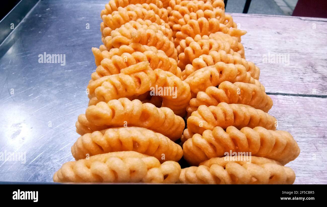 Indian Sweet Food Imarti Also Know as Amriti, Omriti, Jahangir, Jalebi ...