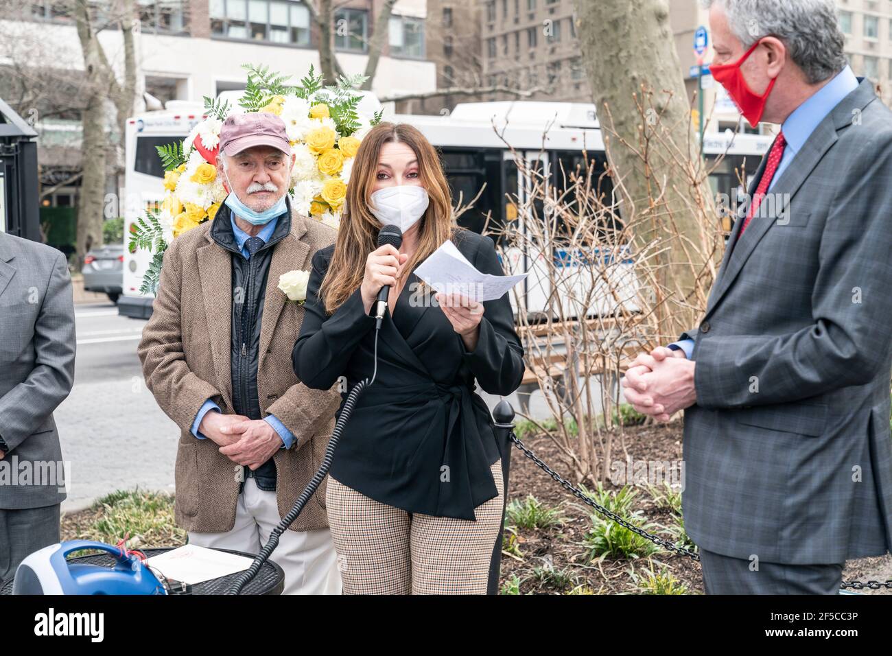 New York, NY - March 25, 2021: Italian Heritage and Culture Committee ...