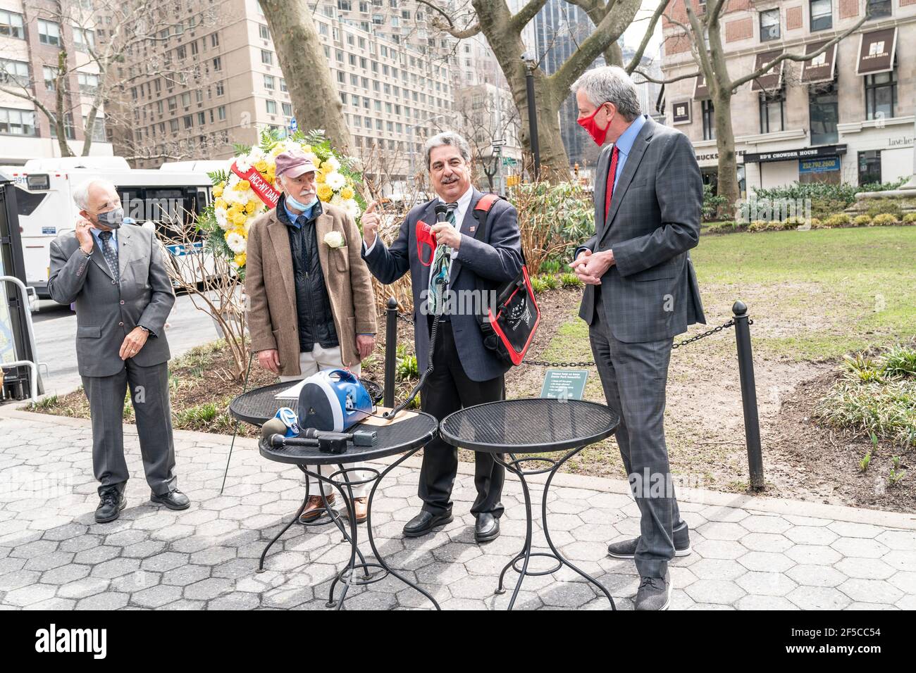 New York, NY - March 25, 2021: Italian Heritage and Culture Committee ...