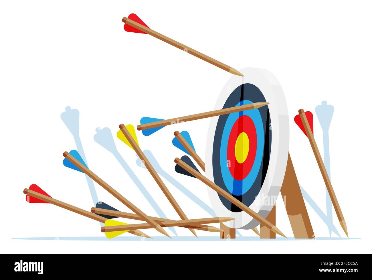 Many arrows missed target mark Stock Vector Image & Art - Alamy Many arrows missed target mark Stock Vector Image & Art - Alamy