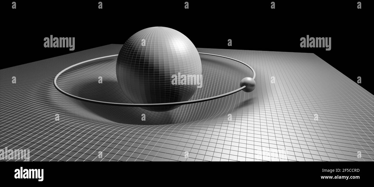 Planet model visualization Black and White Stock Photos & Images - Alamy