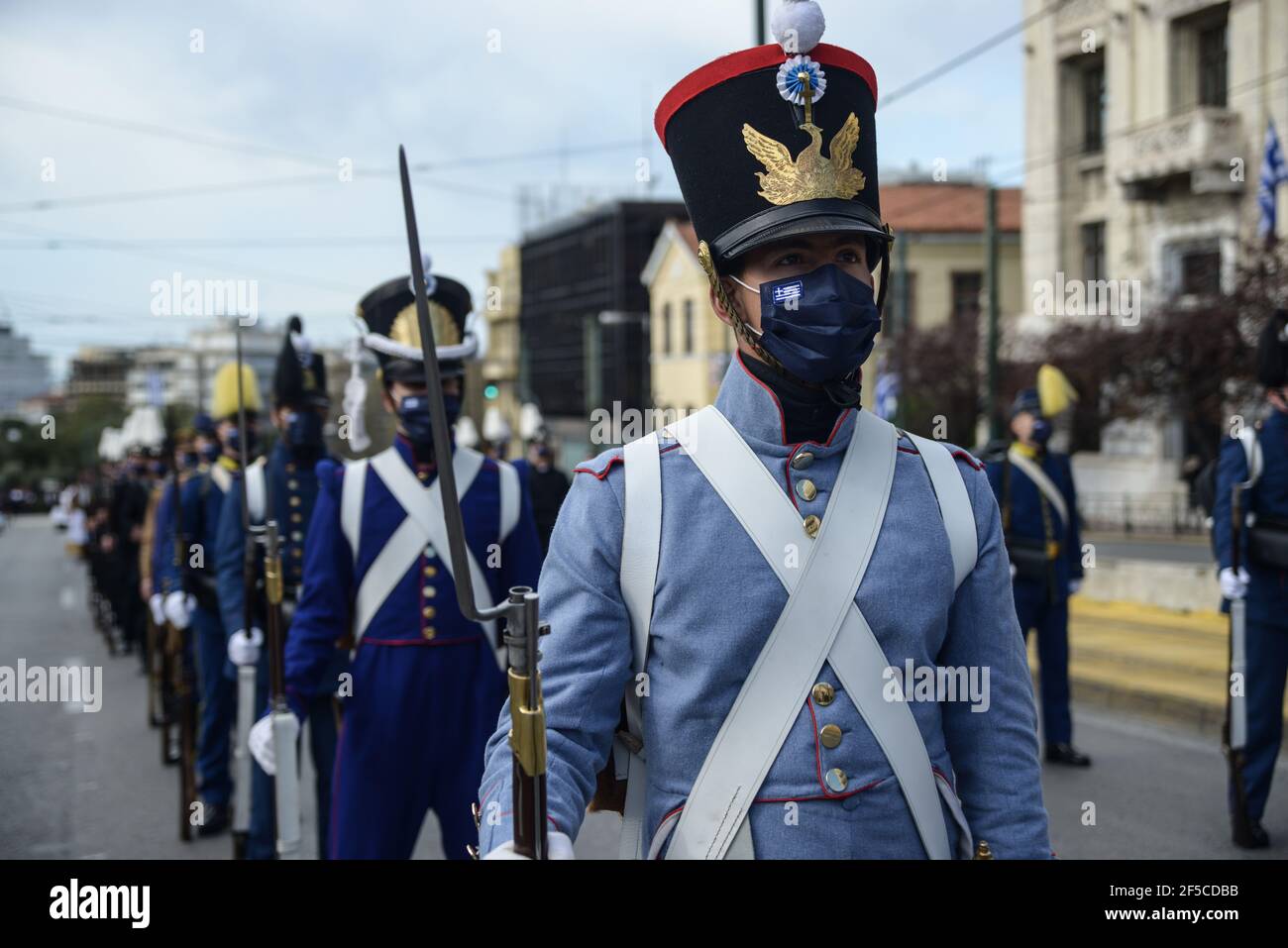 Greece Bicentenary Independence Day Military Parade in Athens. Credit ...